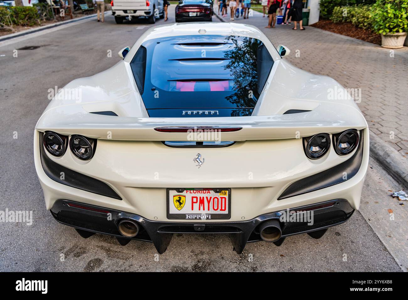 Miami Beach, Florida USA - June 9, 2024: Ferrari Ferrari 488 GTB at ...
