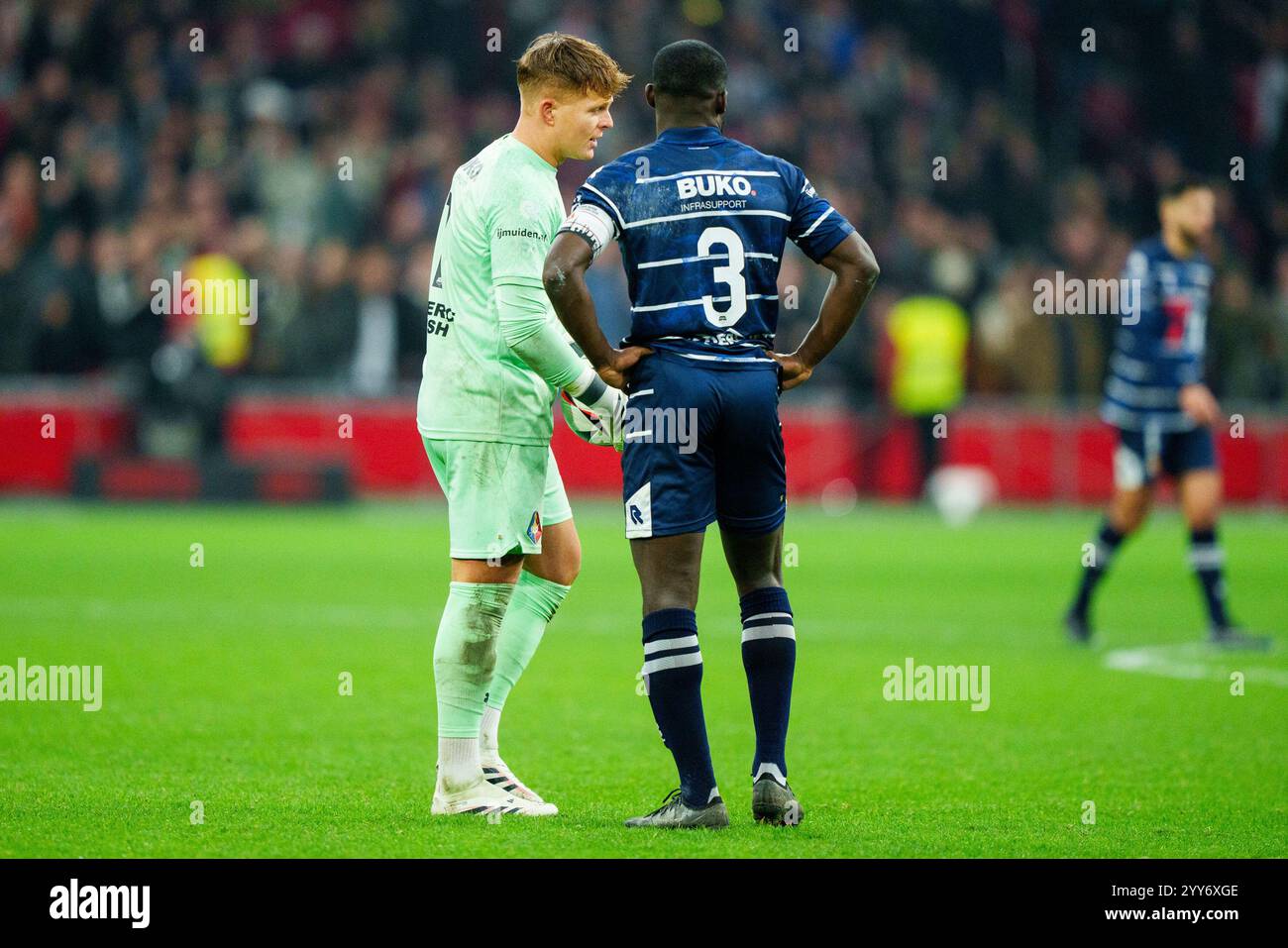 Amsterdam, Netherlands. 19th Dec, 2024. AMSTERDAM, 19-12-2024, Johan Cruijff ArenA, season 2024/ ...