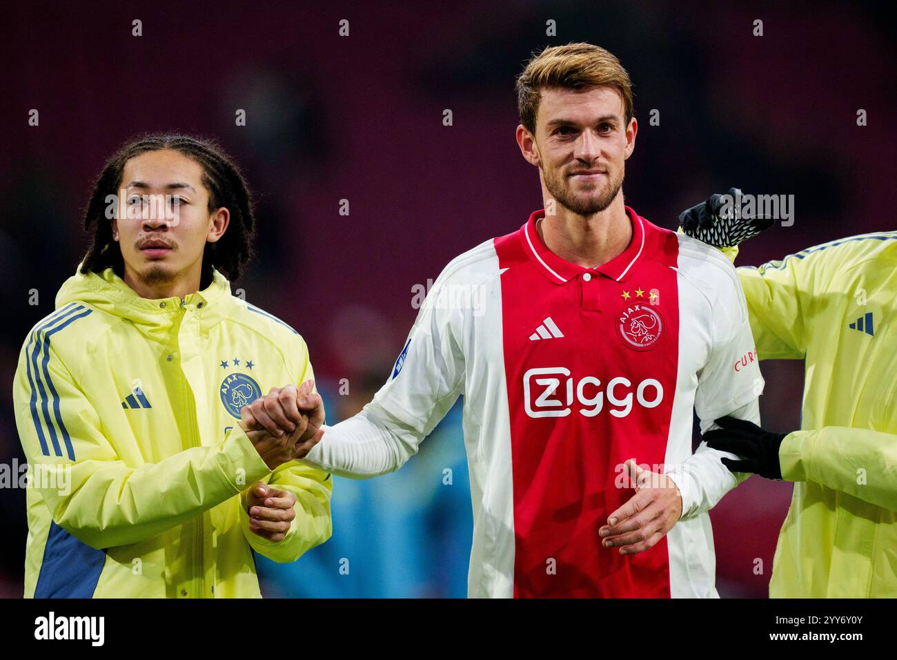 Amsterdam, Netherlands. 19th Dec, 2024. AMSTERDAM, 19-12-2024, Johan Cruijff ArenA, season 2024/ ...