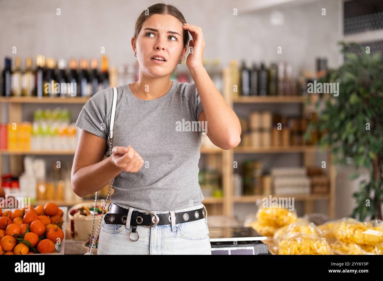 Woman mistake forgot memory hi-res stock photography and images - Alamy