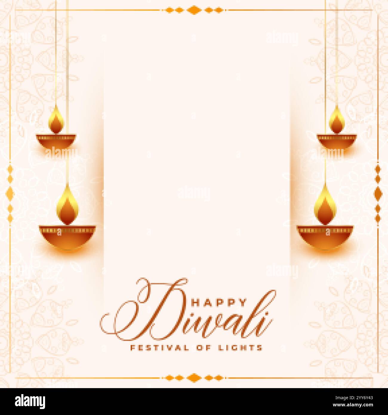 Happy diwali nice card Stock Vector Images - Alamy