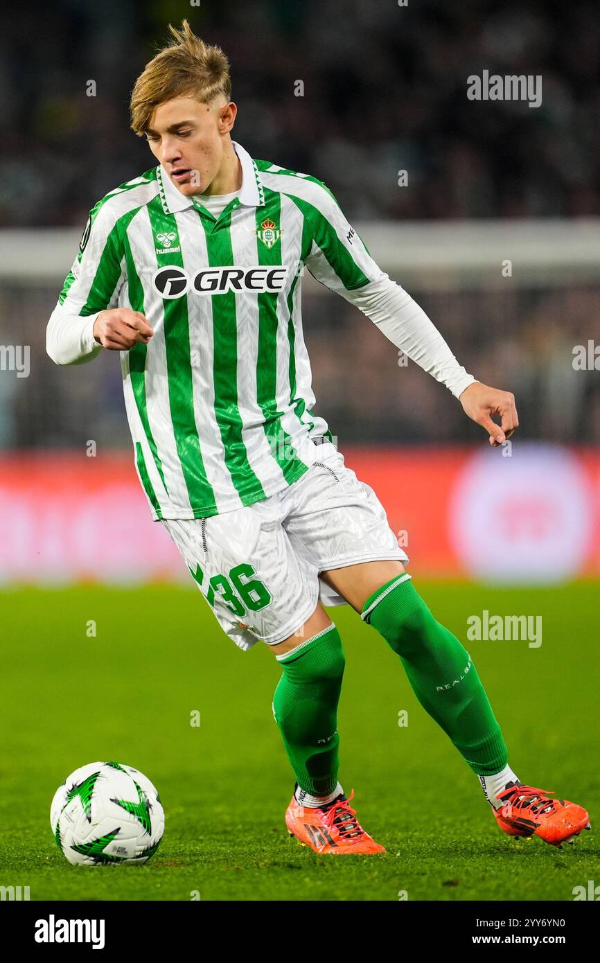 Jesus Rodriguez of Real Betis in action during the UEFA Conference ...