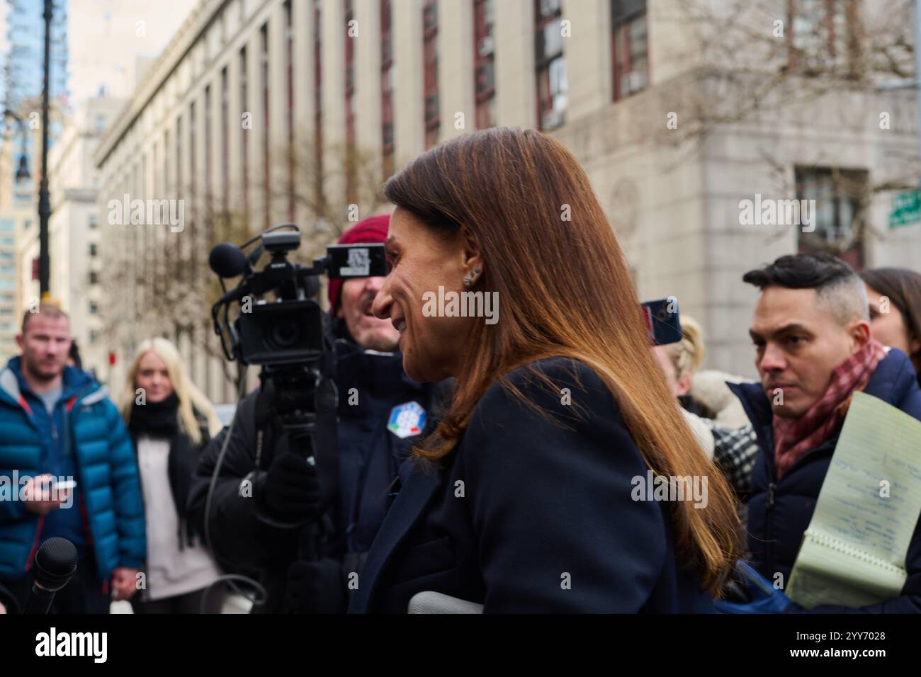New York, New York, USA. 19th Dec, 2024. Luigi Mangione's attorney ...