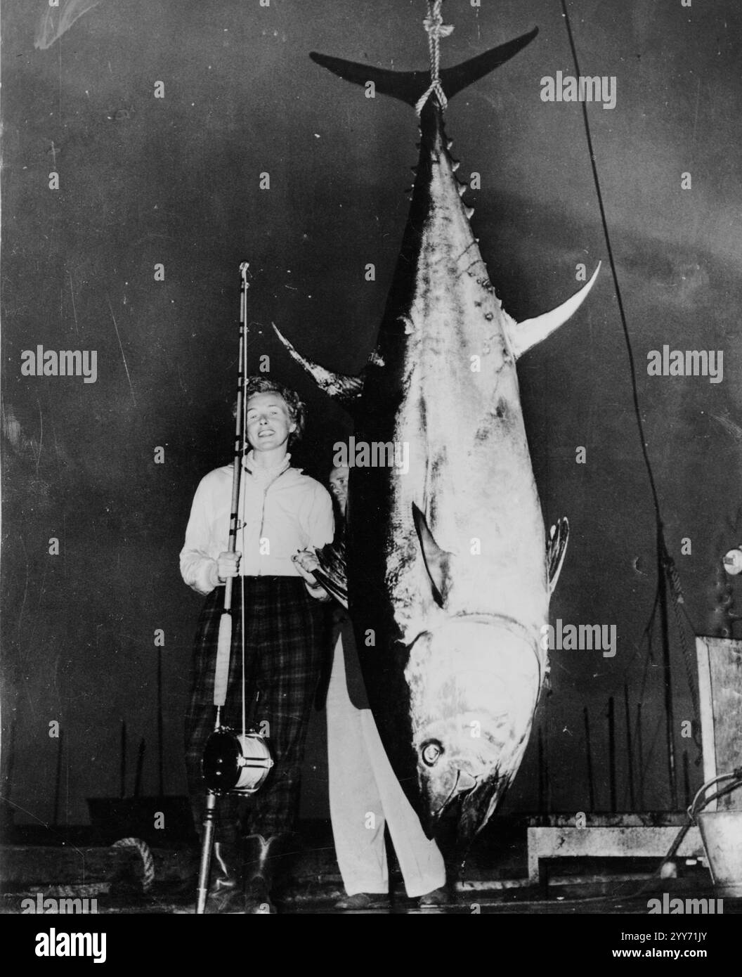August 9, 1953, Copenhagen, Denmark: Mrs G. PETERSEN HINRICHSEN of ...