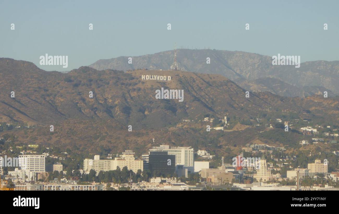 Los Angeles, California, USA 18th December 2024 View of Hollywood Sign ...