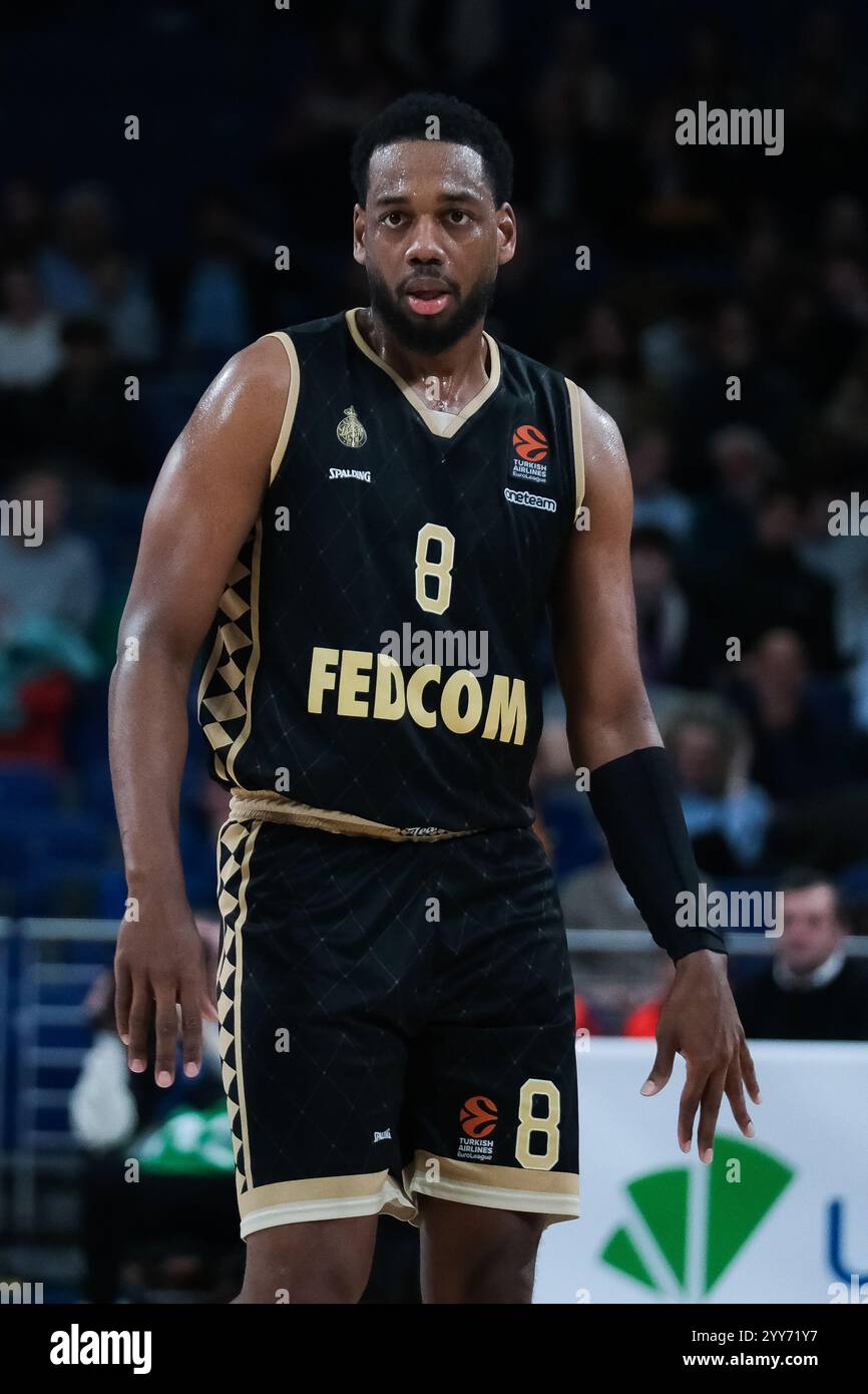Madrid, Spain. 20th Dec, 2024. Jordan Loyd during the Turkish Airlines ...