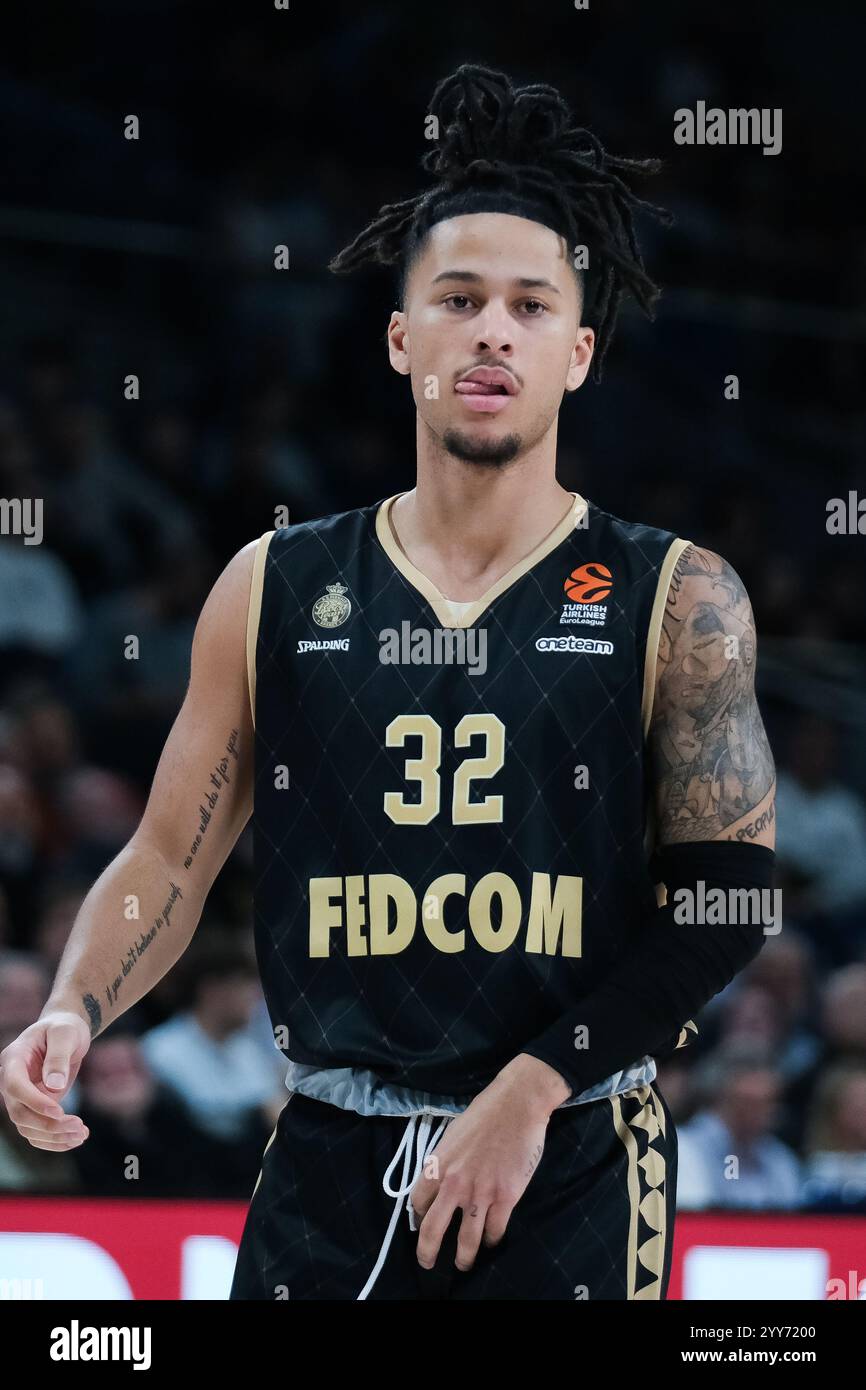 Matthew Strazel during the Turkish Airlines EuroLeague match between Real Madrid and AS Monaco ...