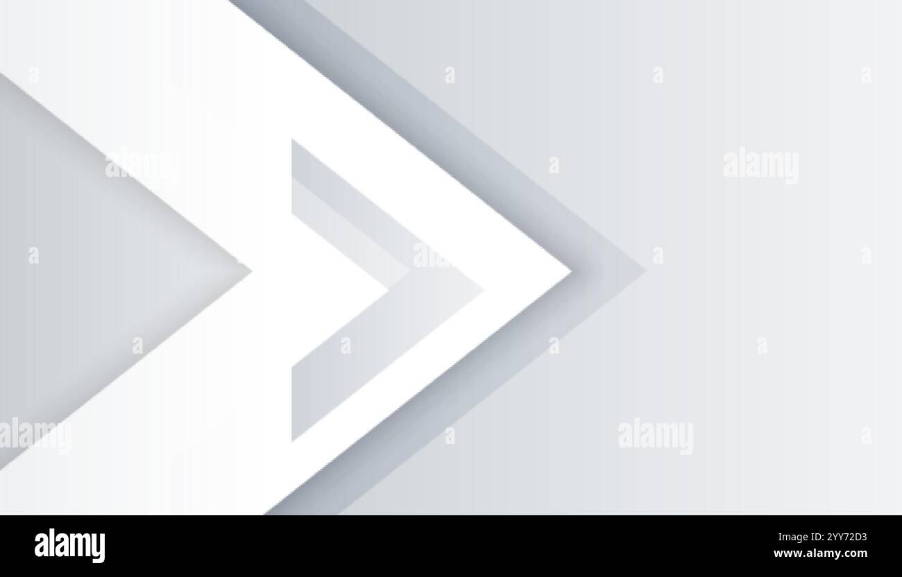 arrow style white background design Stock Vector Image & Art - Alamy