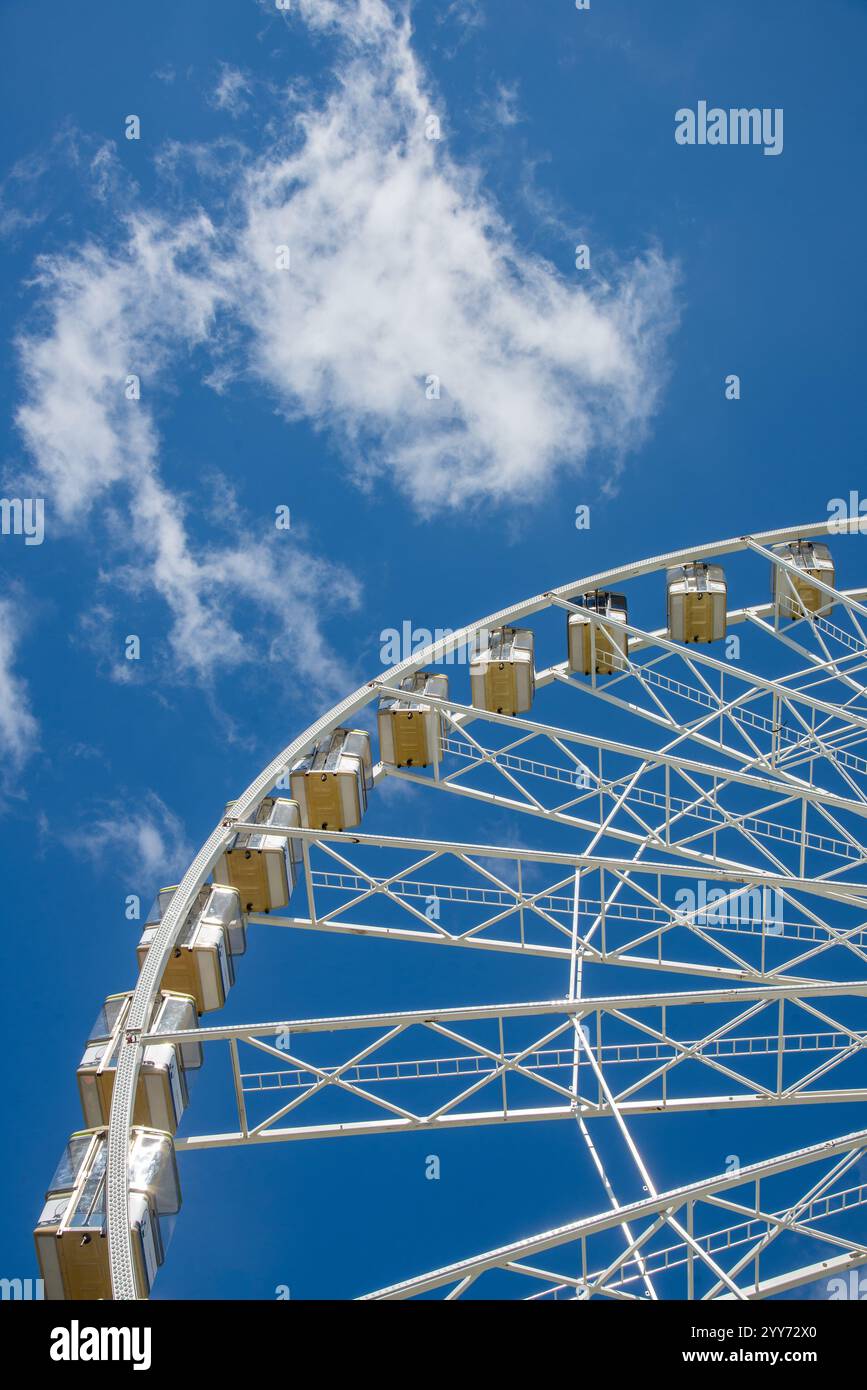 view at big wheel at Torquay, England Stock Photo - Alamy