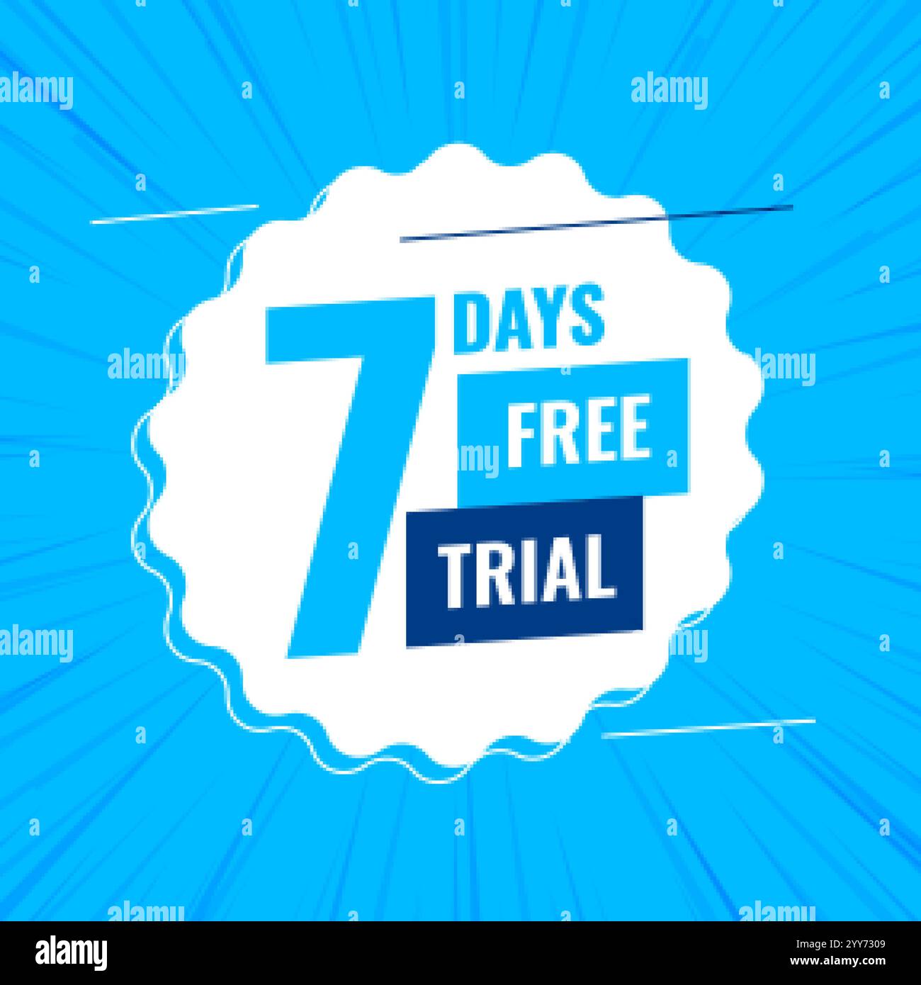 Seven days a week Stock Vector Images - Alamy