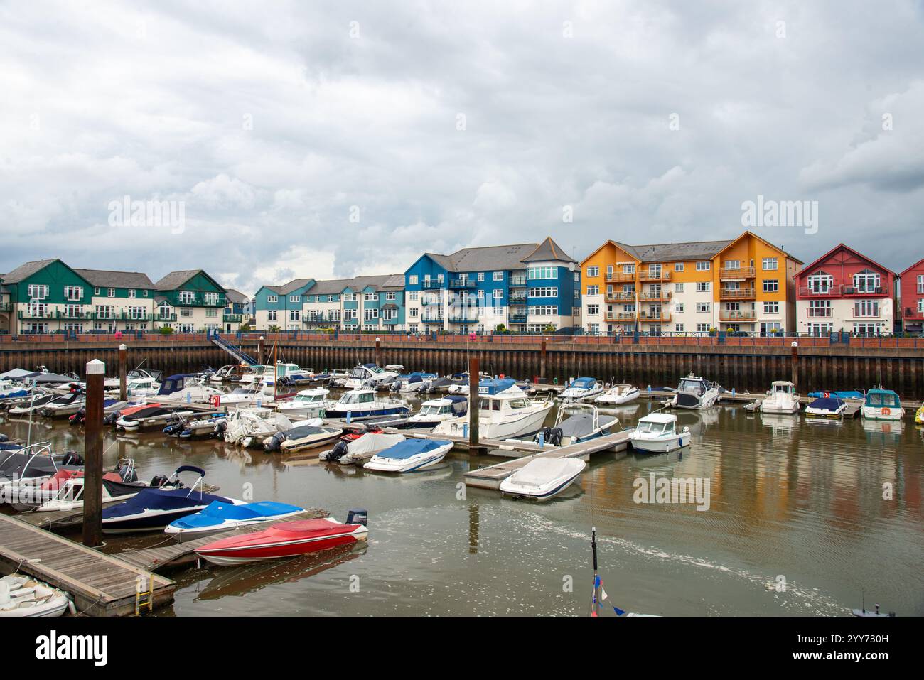 harbour in Exmouth, England Stock Photo - Alamy