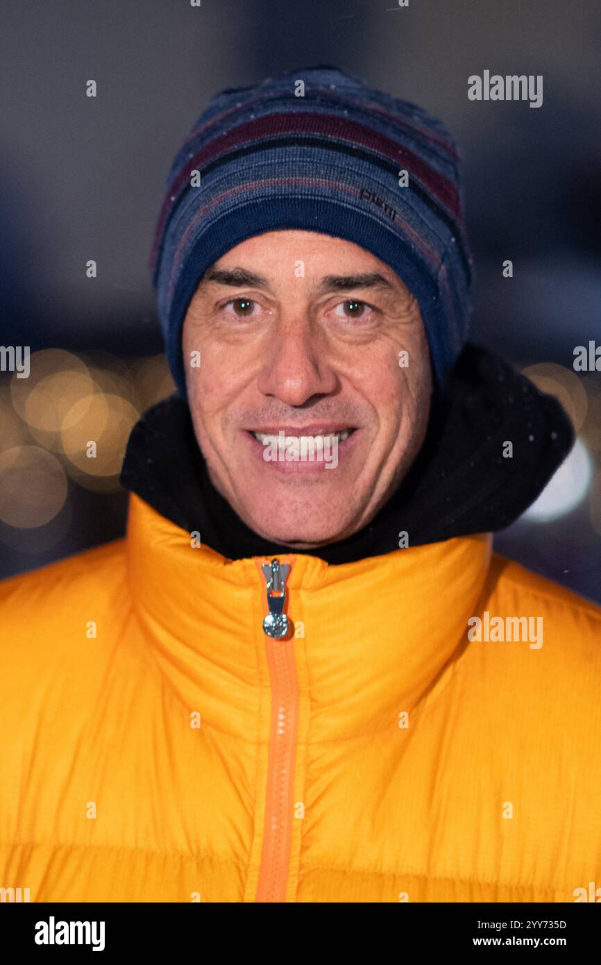 Matteo Garrone attending his Slope of Fame sign unveilling as part of ...