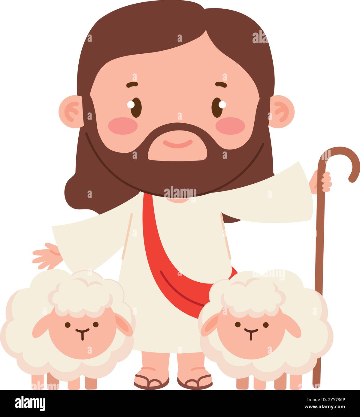 Jesus christ lamb sheep Stock Vector Images - Alamy