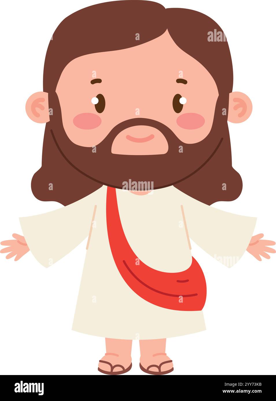 cute jesus christ character Stock Vector Image & Art - Alamy