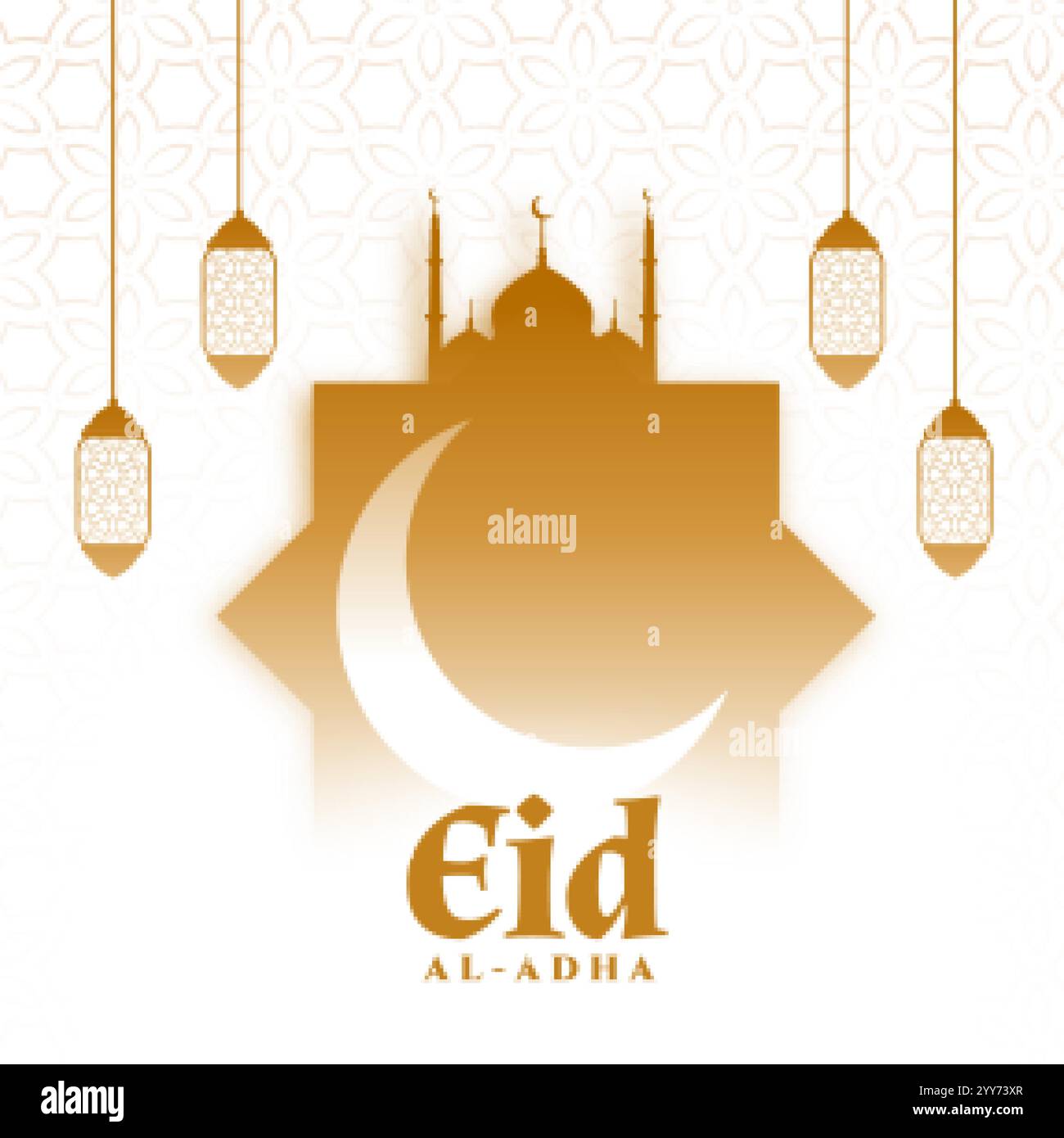 Eid al adha bakrid festival islamic greeting Stock Vector Image & Art ...