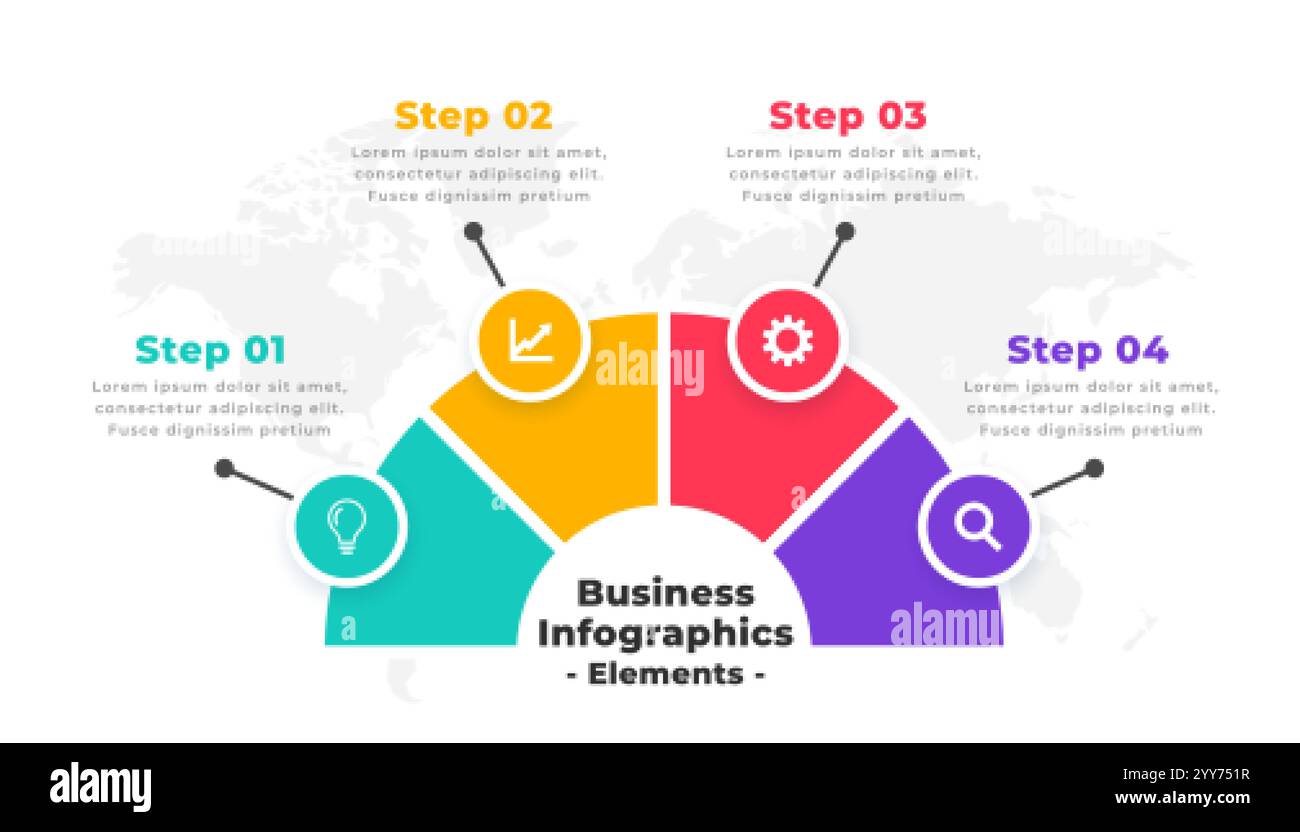 four steps timeline infographic modern design Stock Vector Image & Art ...