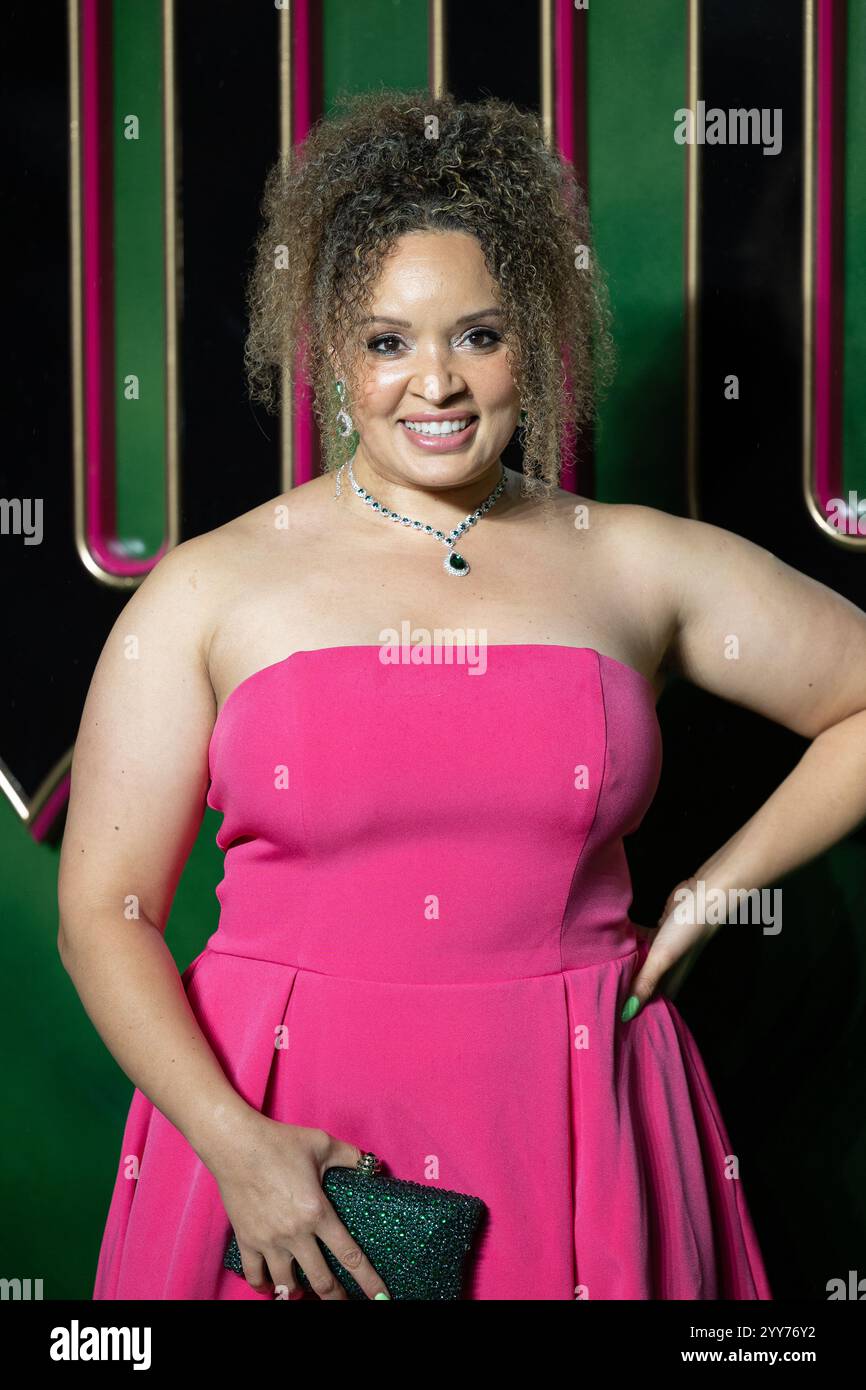 Celebs and Cast members attend the Wicked film premiere at the Royal ...