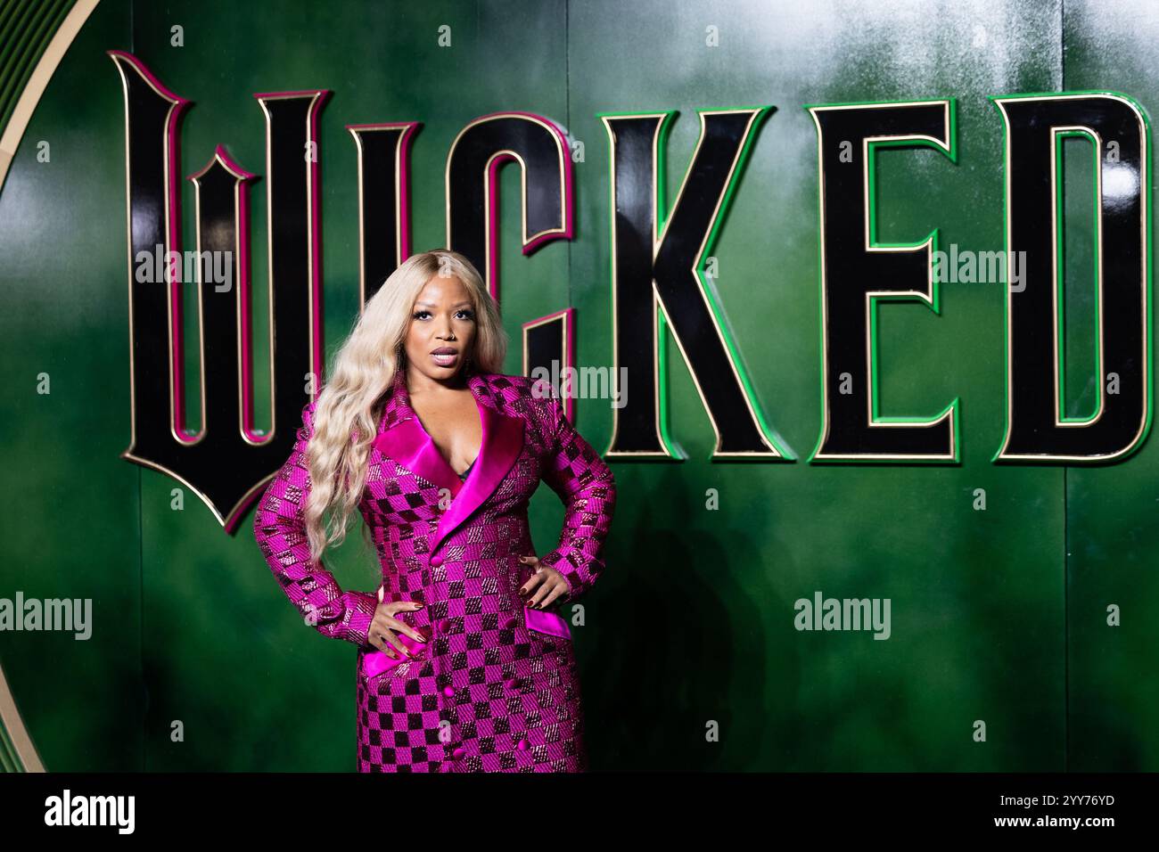 Celebs and Cast members attend the Wicked film premiere at the Royal ...