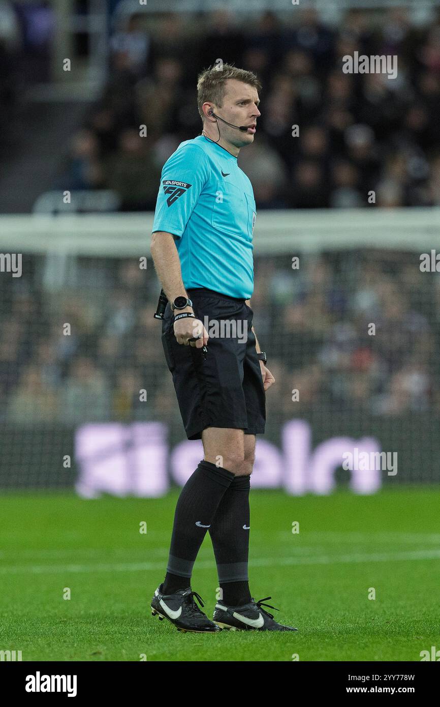Match referee Samuel Barrott during the Carabao Cup Quarter Final match ...