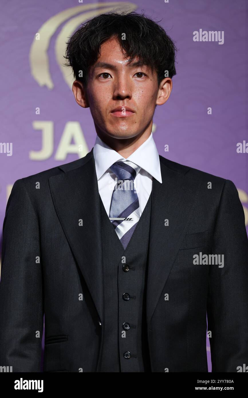 Tokyo, Japan. 19th Dec, 2024. Yuta Koga Athletics : JAAF Athletics Award 2024 in Tokyo, Japan ...