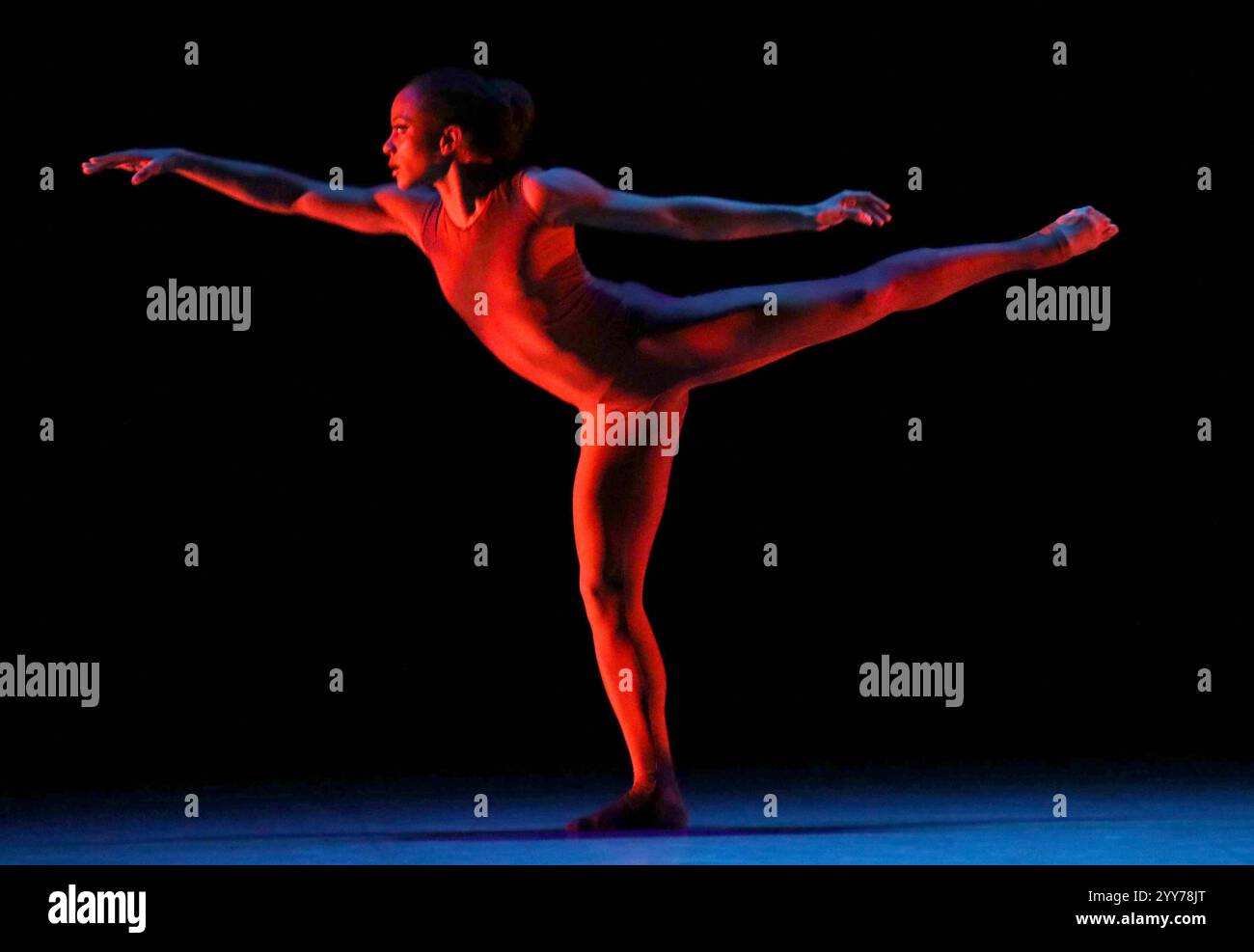 December 19, 2024, New York, New York, USA: Alvin Ailey Dancer ...