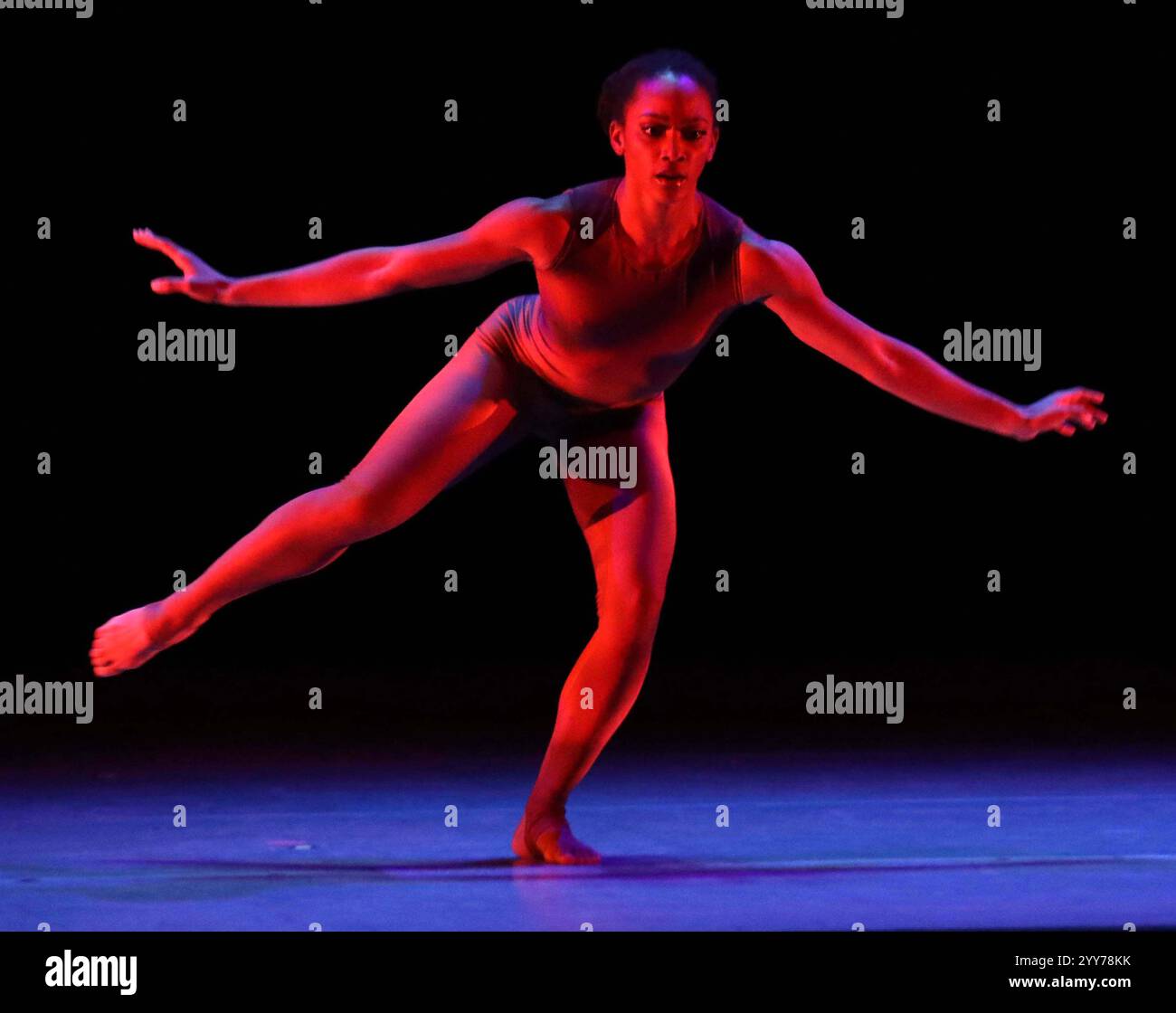 December 19, 2024, New York, New York, USA: Alvin Ailey Dancer ...