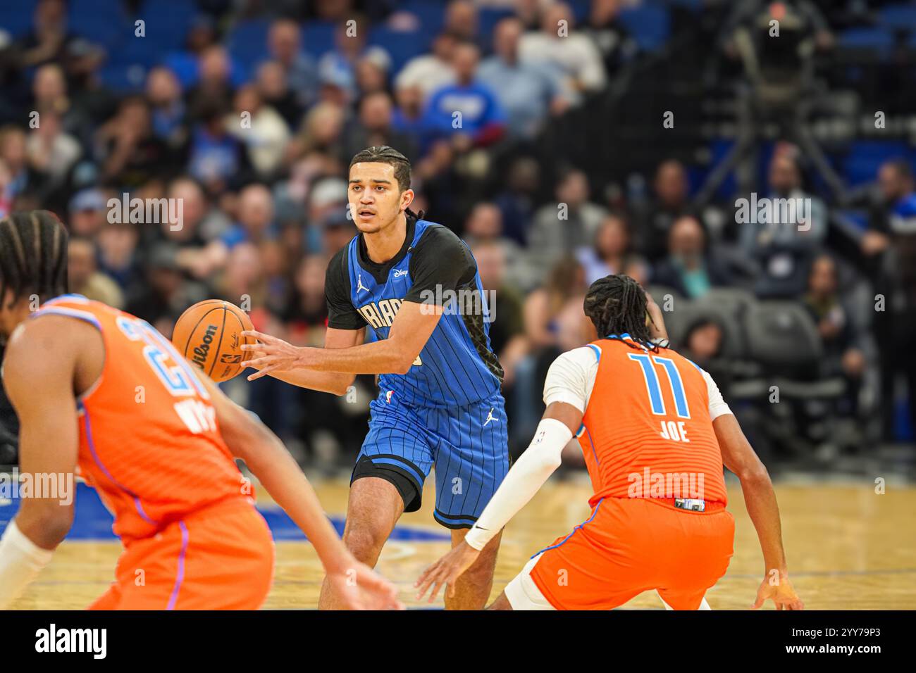 Orlando, Florida, USA, December 19, 2024, Orlando Magic guard Anthony ...