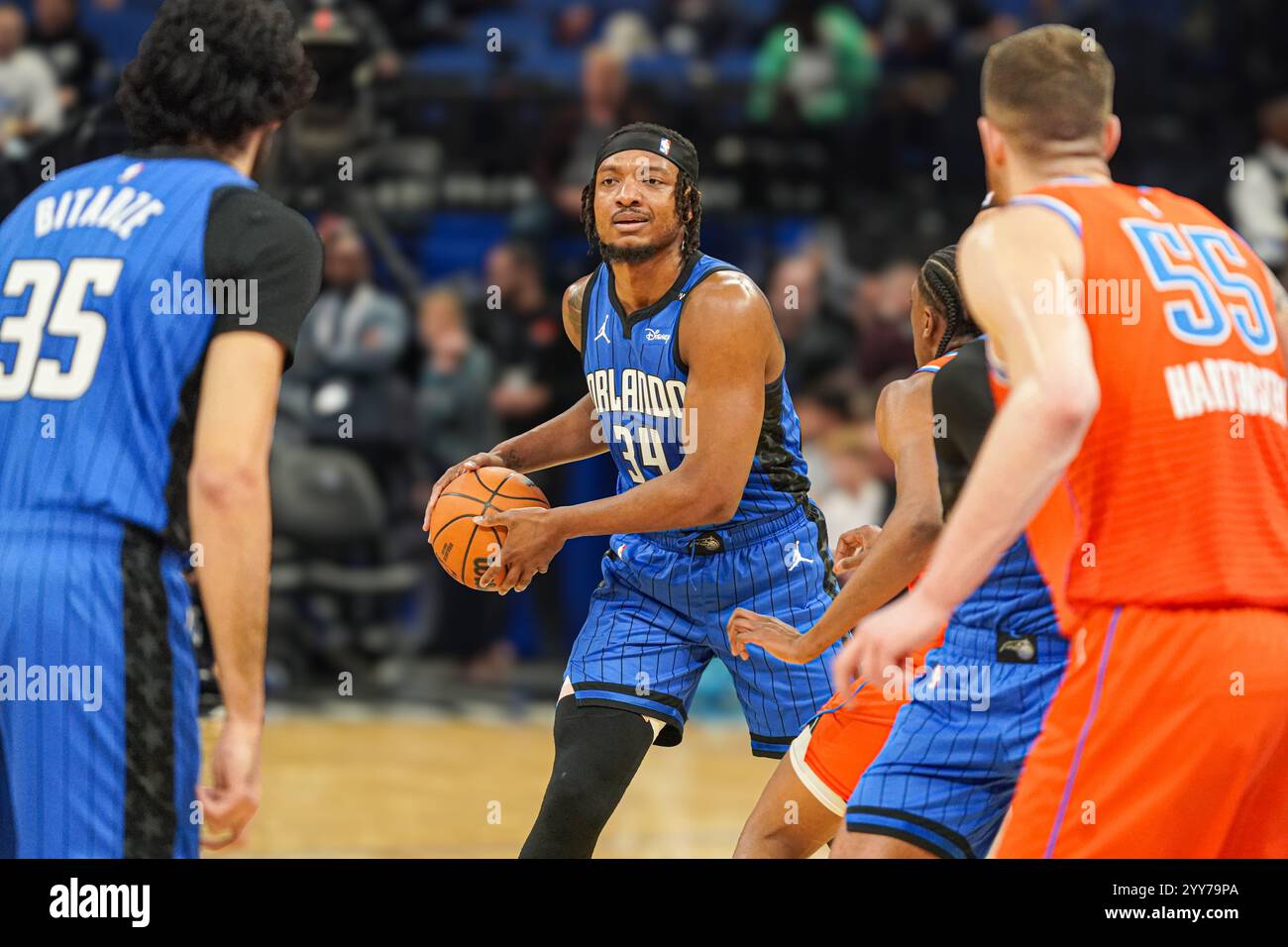 Orlando, Florida, USA, December 19, 2024, Orlando Magic forward Wendell ...