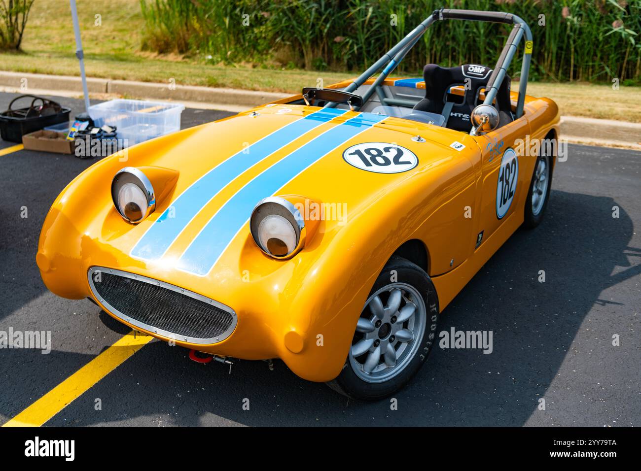 Chicago, Illinois, USA - September 08, 2024: Austin Healey Sprite 1958 ...