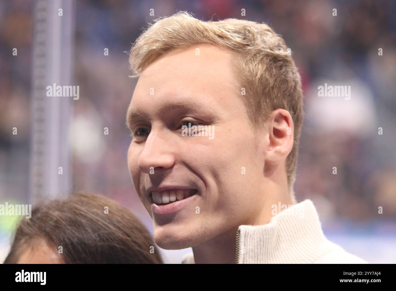 Saint Petersburg, Russia. 19th Dec, 2024. Russian swimmer and Olympian ...