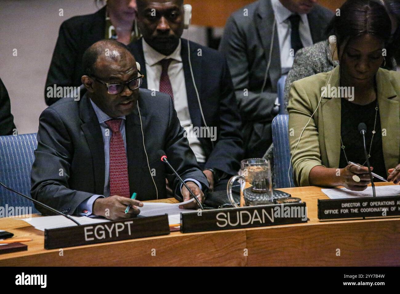 New York, New York, USA. 19th Dec, 2024. AL-HARITH IDRISS AL-HARITH ...