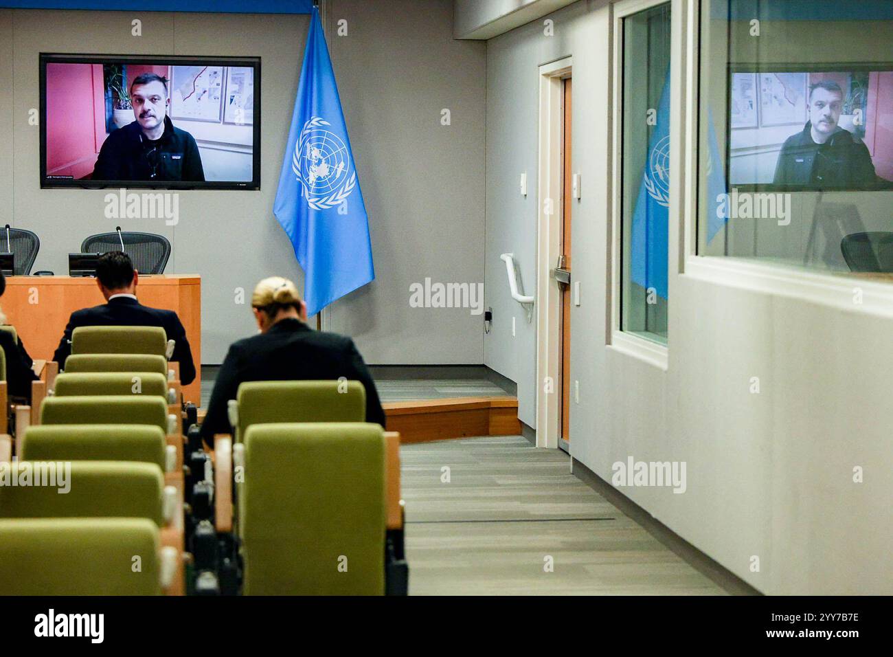 New York, New York, USA. 19th Dec, 2024. GEORGIOS PETROPOULOS, Head of ...