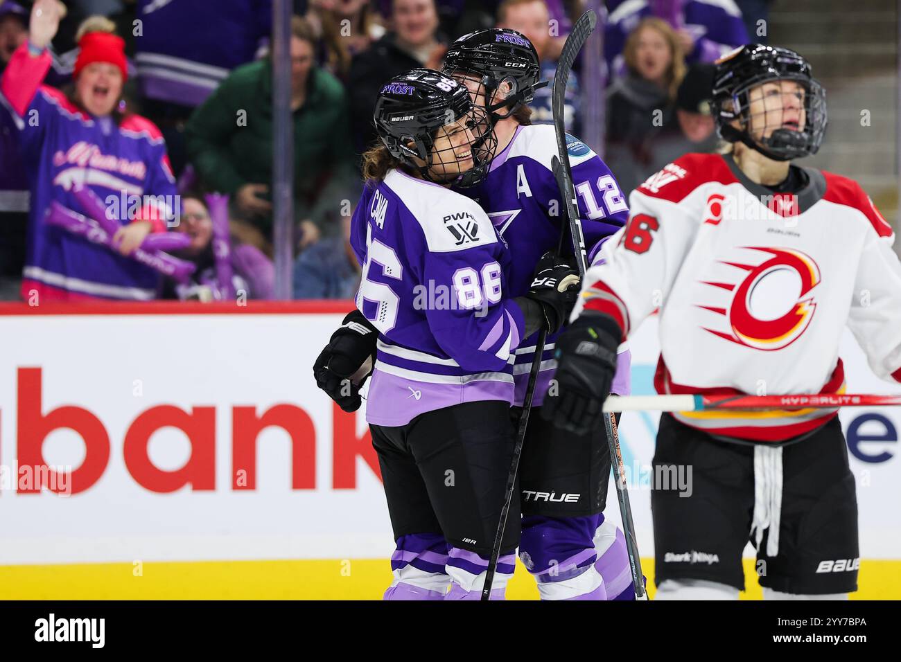November 19th, 2024: Minnesota Frost forward Kelly Pannek (12 ...
