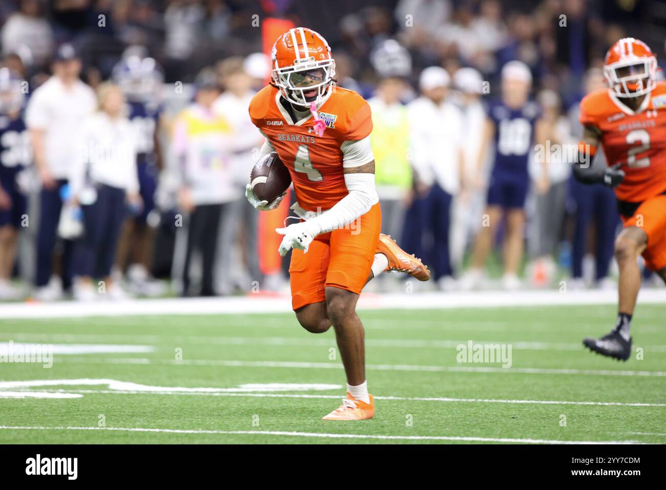 New Orleans, United States. 19th Dec, 2024. Sam Houston State Bearkats ...