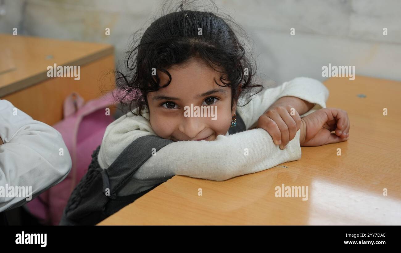 Baghdad, Iraq. 17th Nov, 2024. A student poses for a photo at the al ...