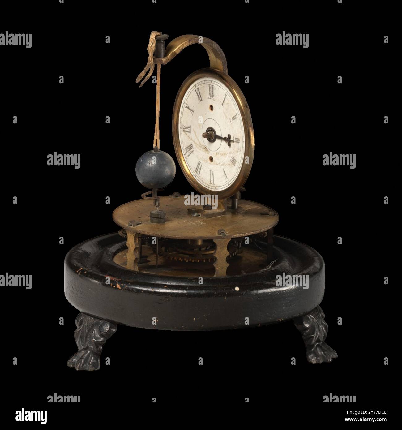 Antique 19th Century British Perpetual Motion Clock - A Rare ...