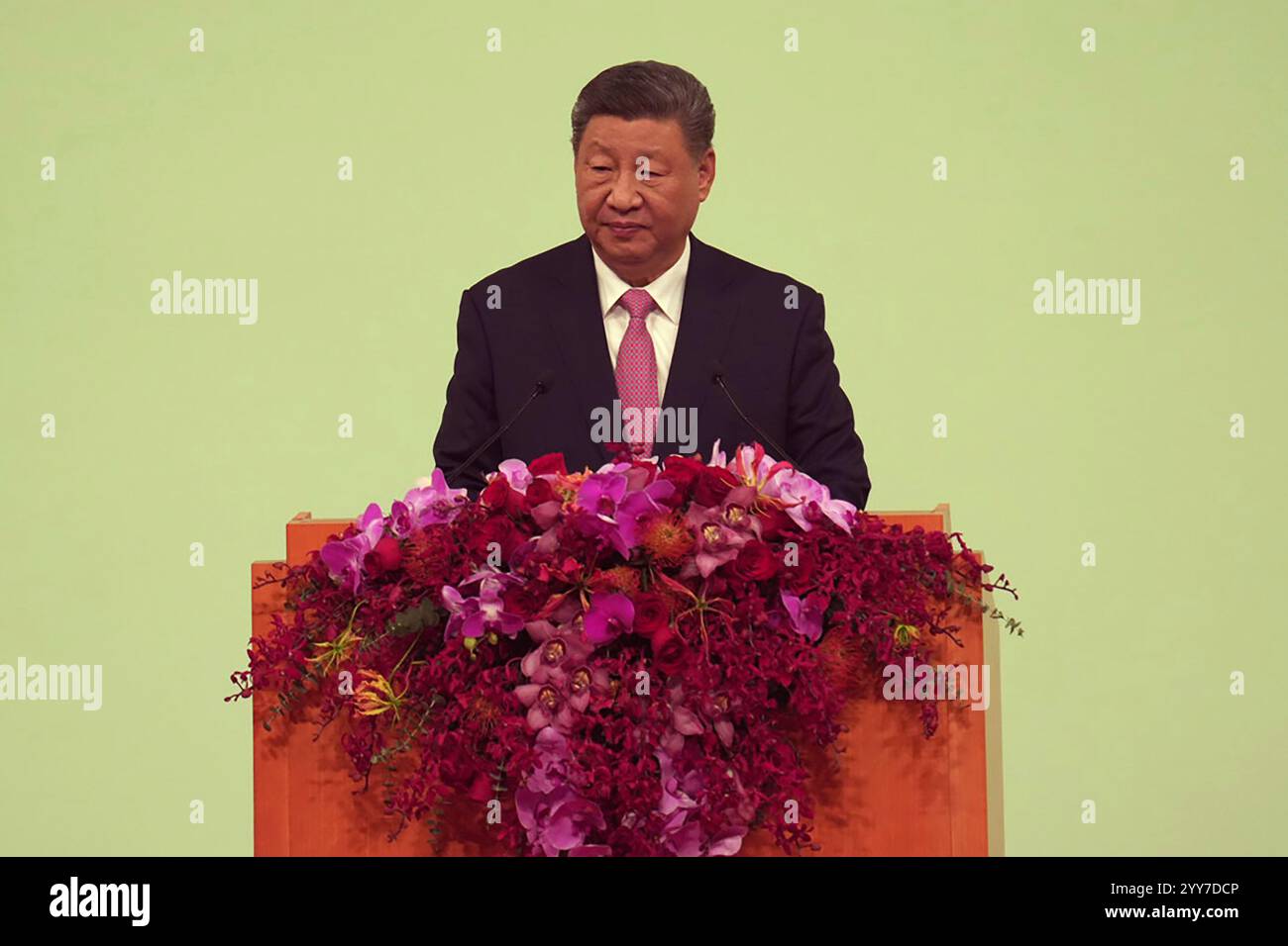Chinese President Xi Jinping attends the inauguration of new Macau ...