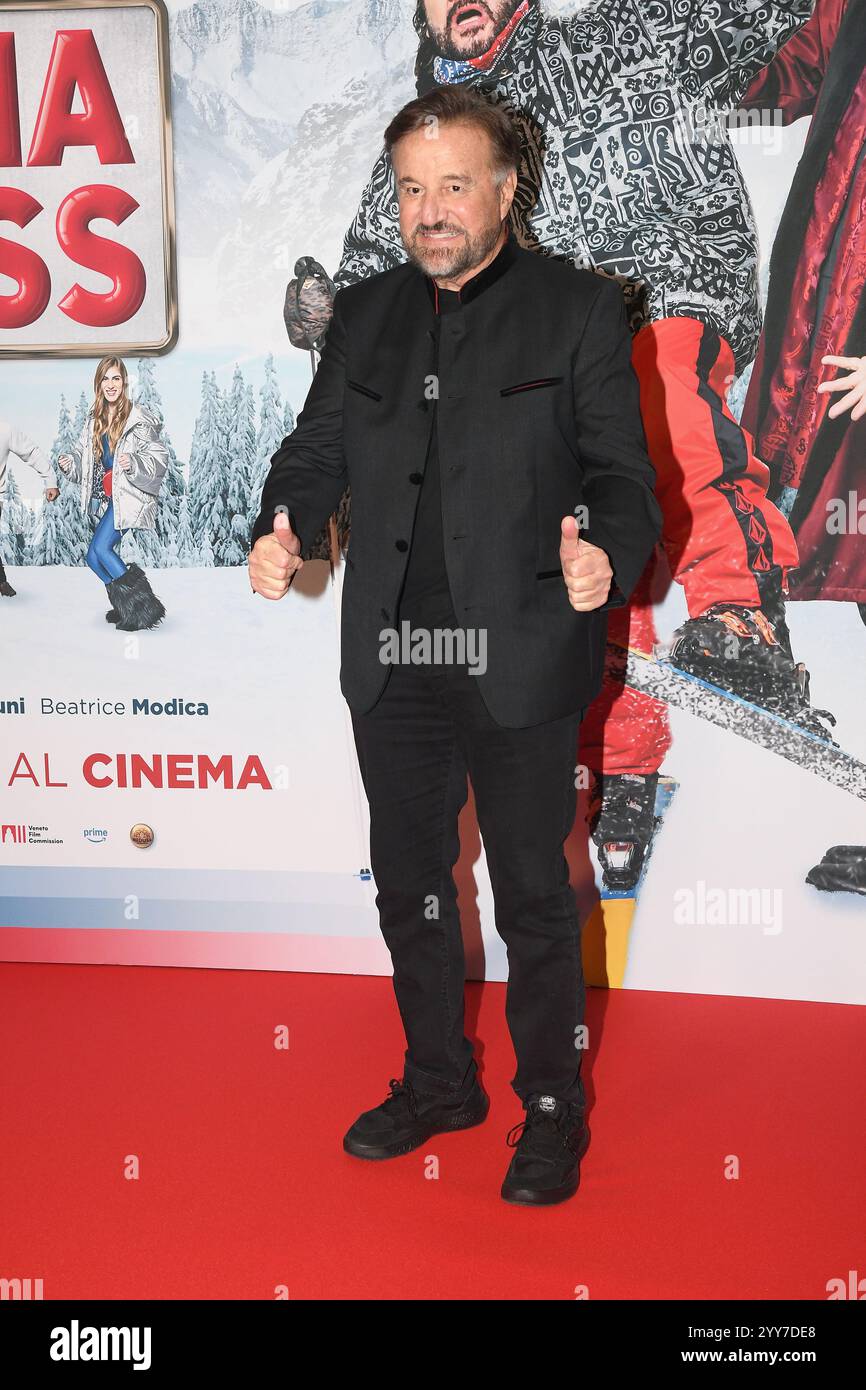 Rome, Italy. 19th Dec, 2024. Rome, Cinema Adriano Premiere of the Film ...