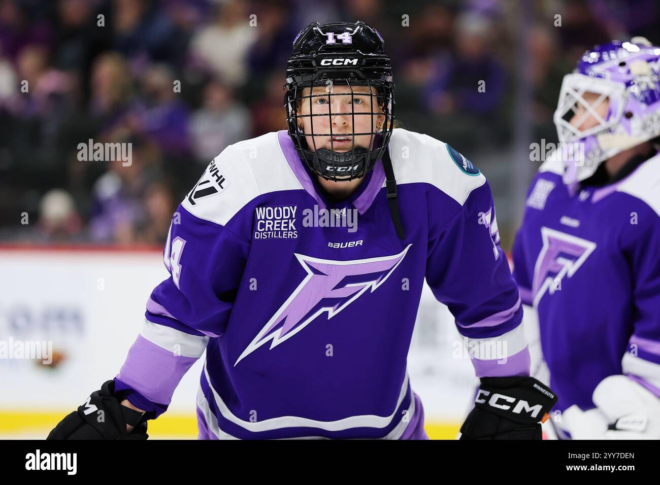 November 19th, 2024: Minnesota Frost forward Dominique Petrie (14 ...