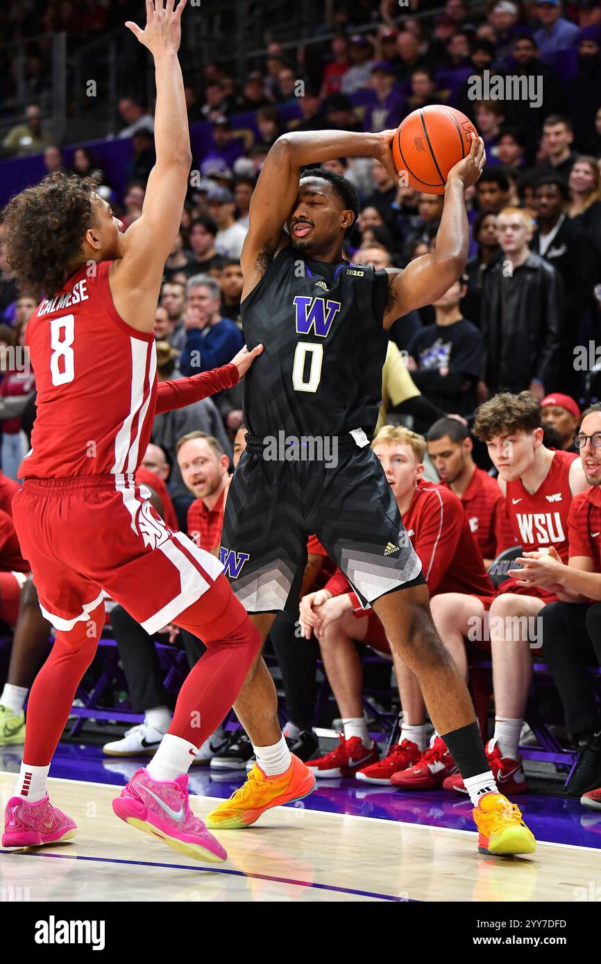 Seattle, United States. 18th Dec, 2024. December 18, 2024: Washington ...