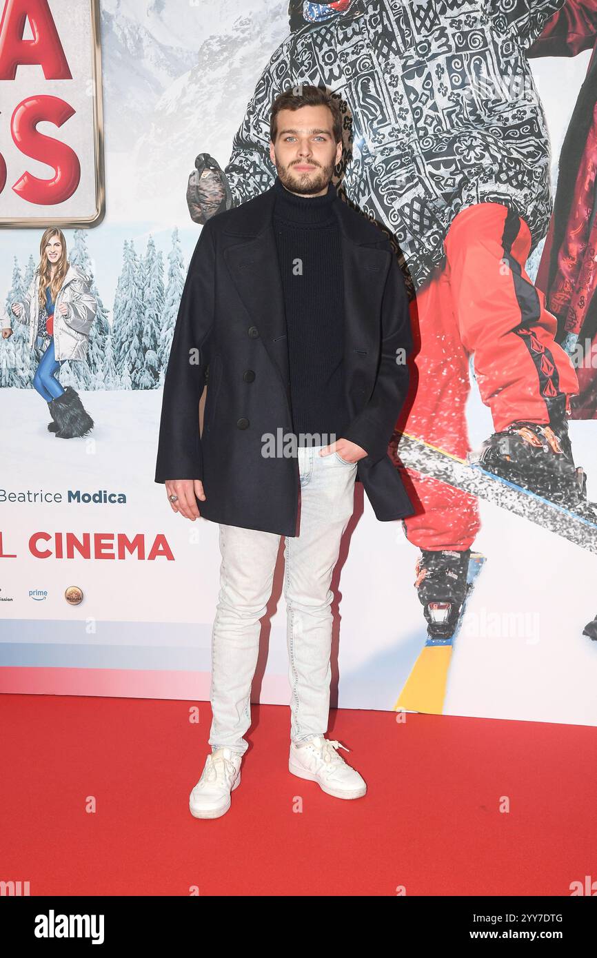 Rome, Italy. 19th Dec, 2024. Rome, Cinema Adriano Premiere of the Film ...