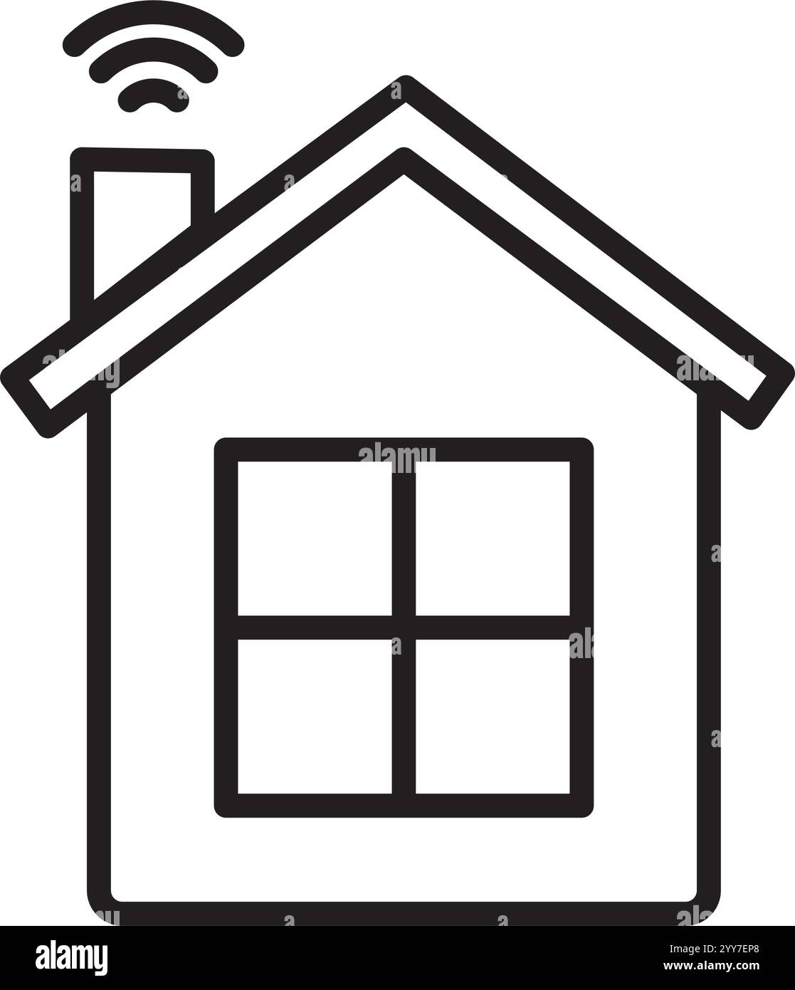 smart home internet line icon Stock Vector Image & Art - Alamy