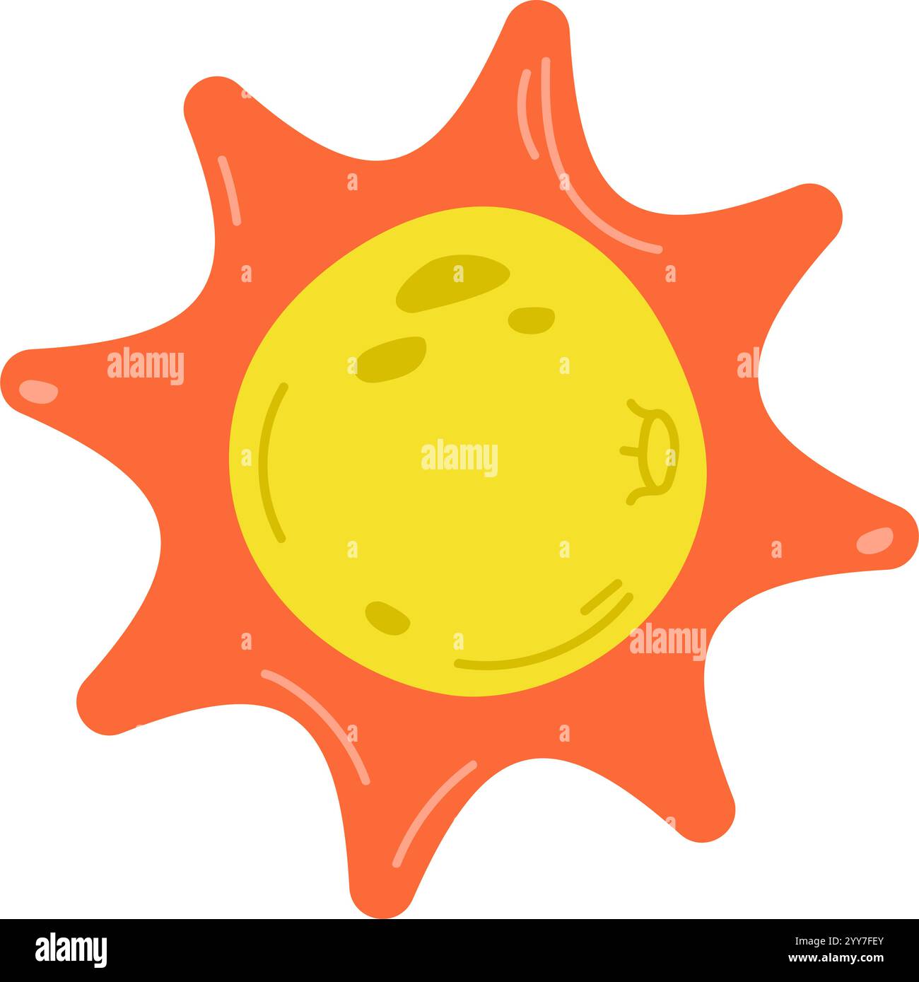 space sun cartoon Stock Vector Image & Art - Alamy