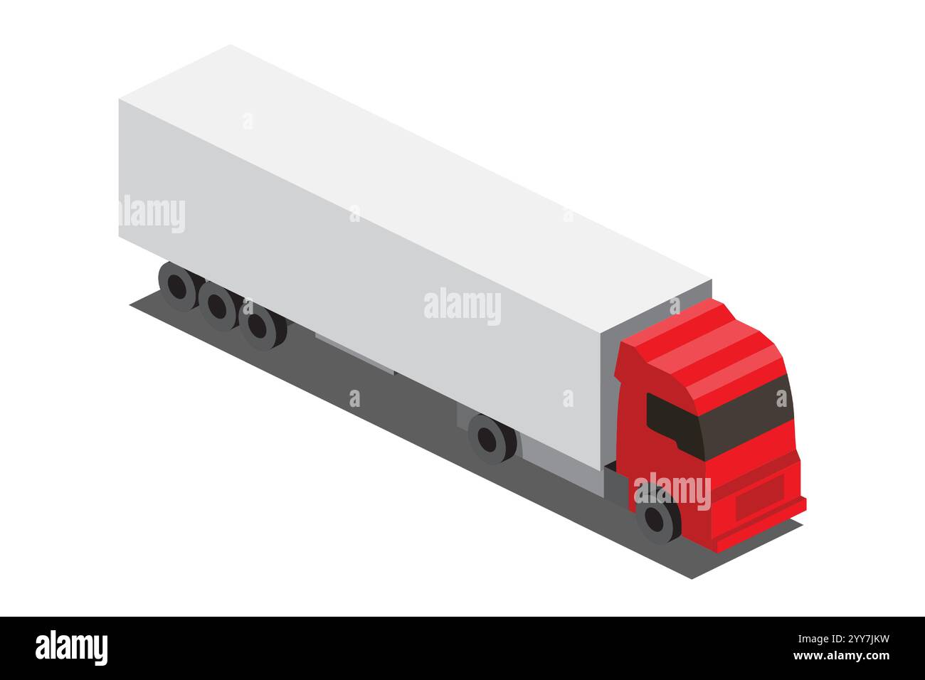 Heavy goods vehicle on Stock Vector Images - Alamy