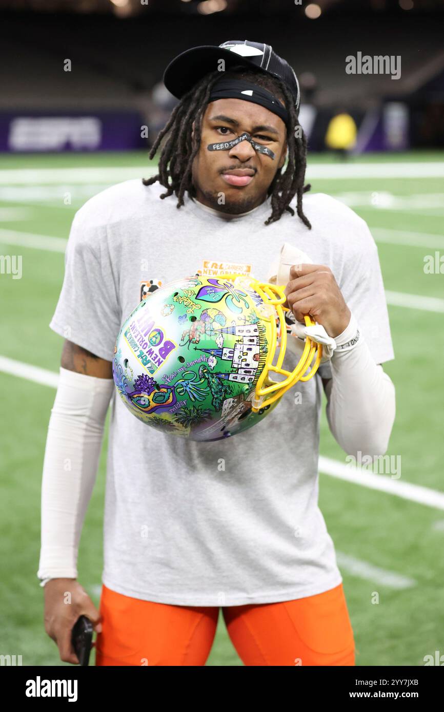 New Orleans, United States. 19th Dec, 2024. Game MVP Sam Houston State ...