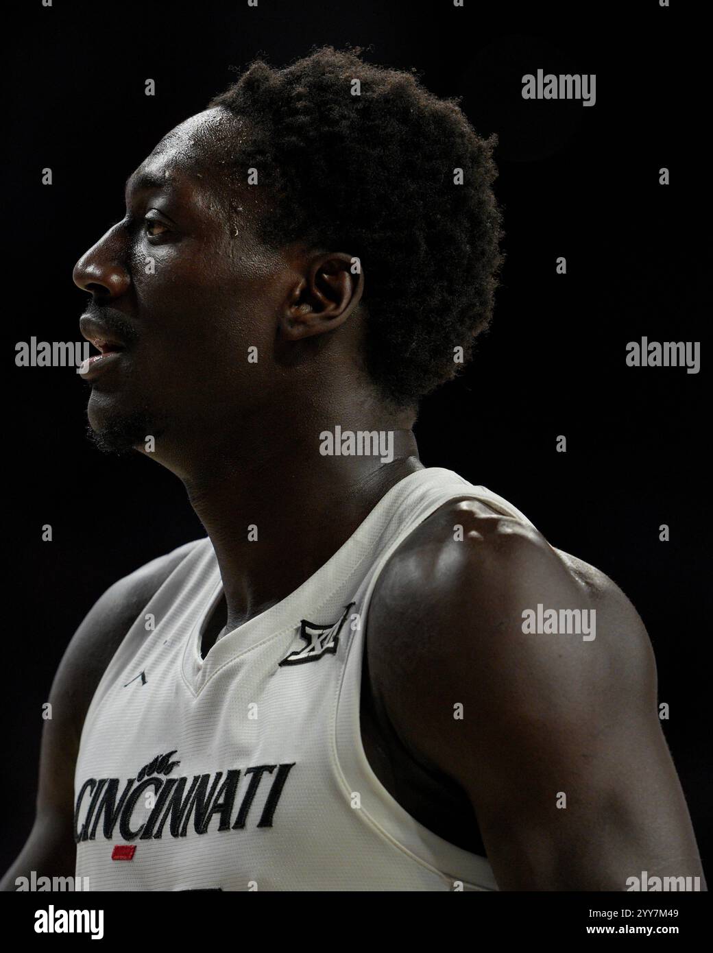 Cincinnati forward Aziz Bandaogo (55) plays during an NCAA college ...