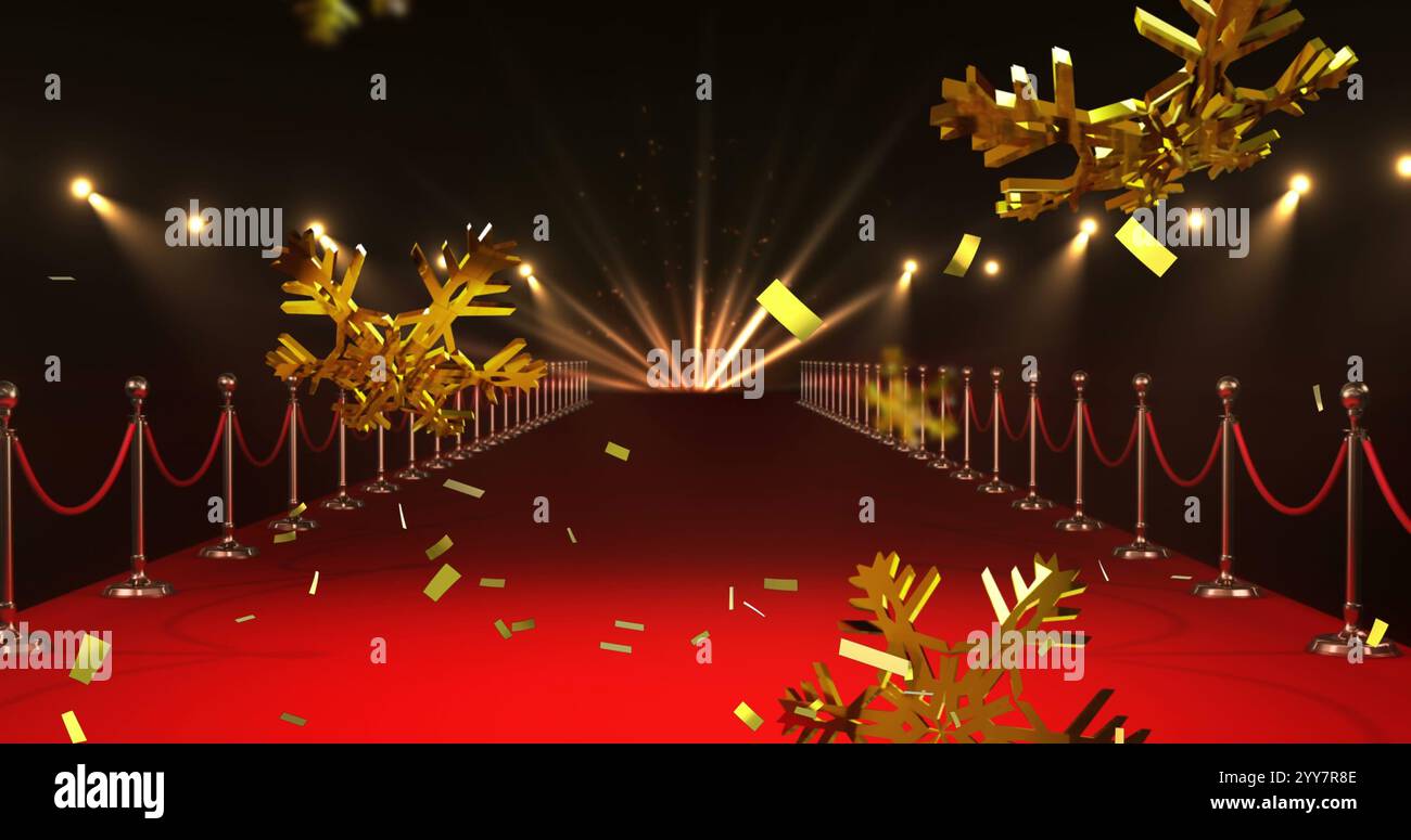 Sparkly red carpet background hi-res stock photography and images - Alamy