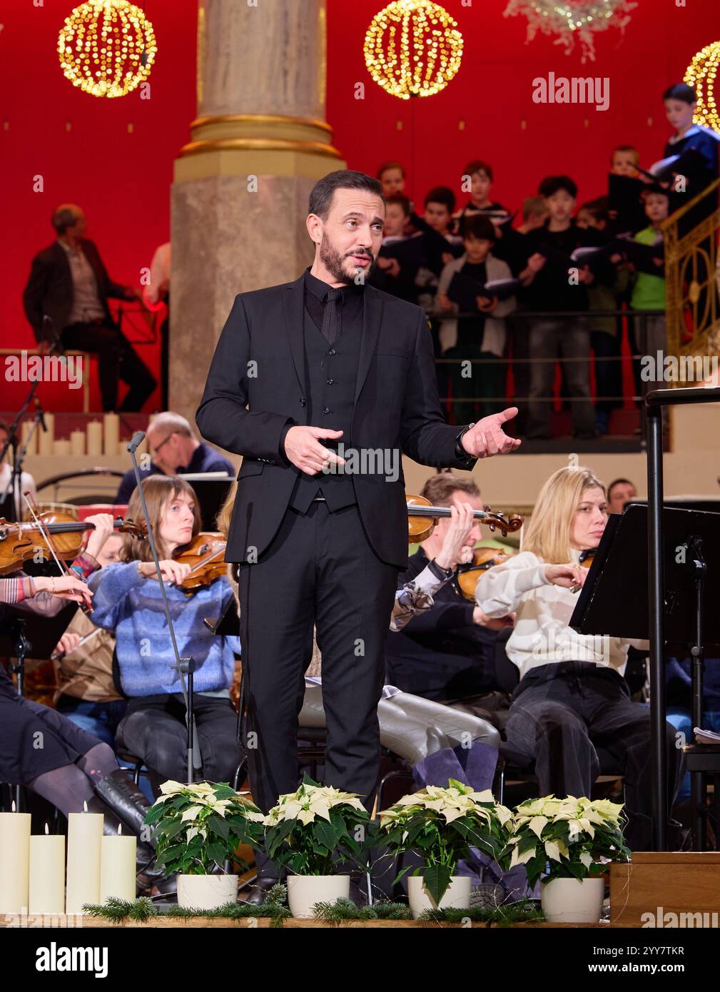 Vienna, Austria. 18th Dec, 2024. Rehearsal for "Christmas in Vienna" at ...