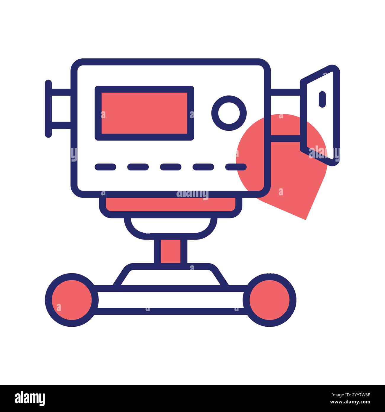 Camera dolly vector design isolated on white background Stock Vector ...