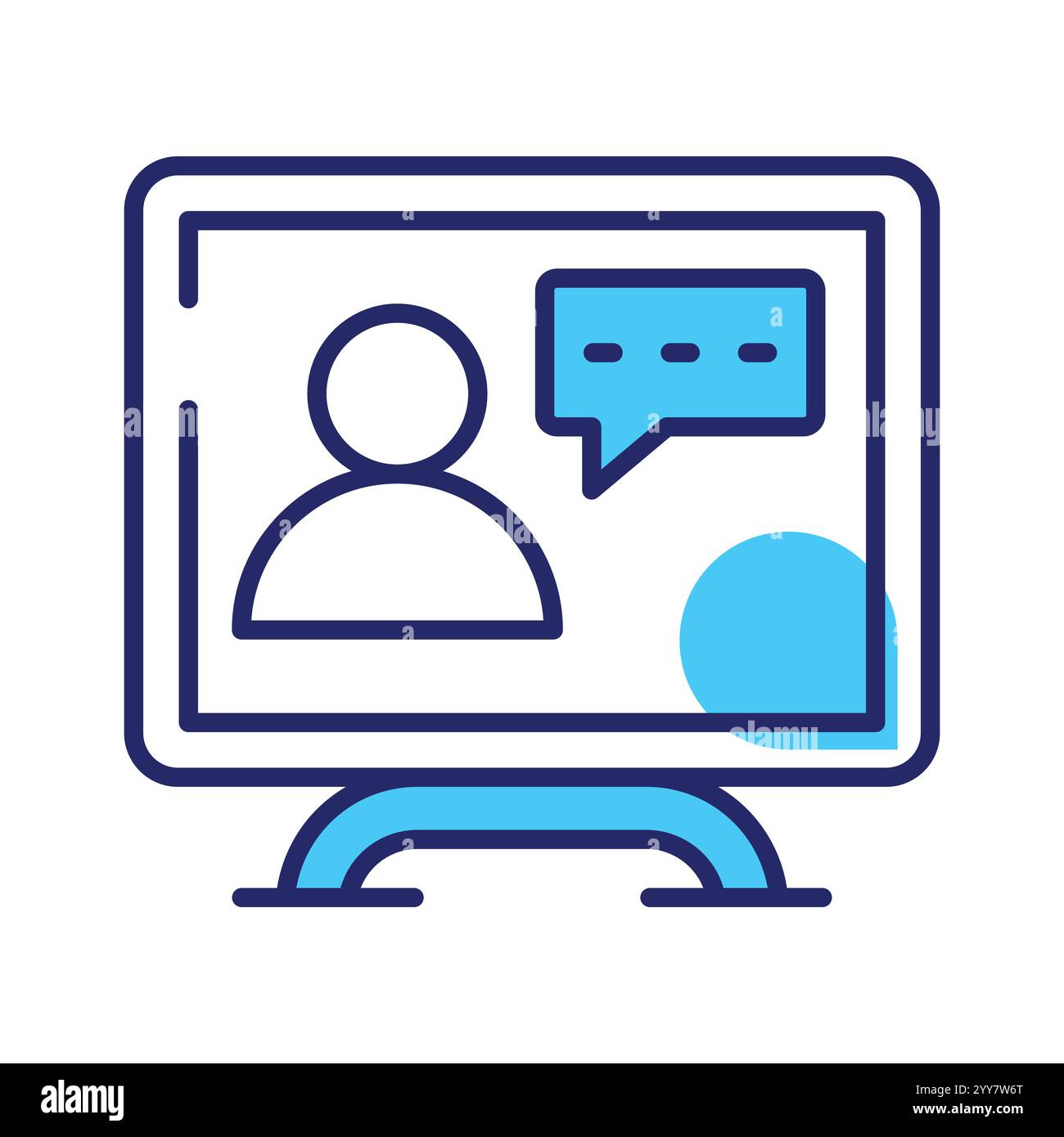 End of conversation Stock Vector Images - Alamy